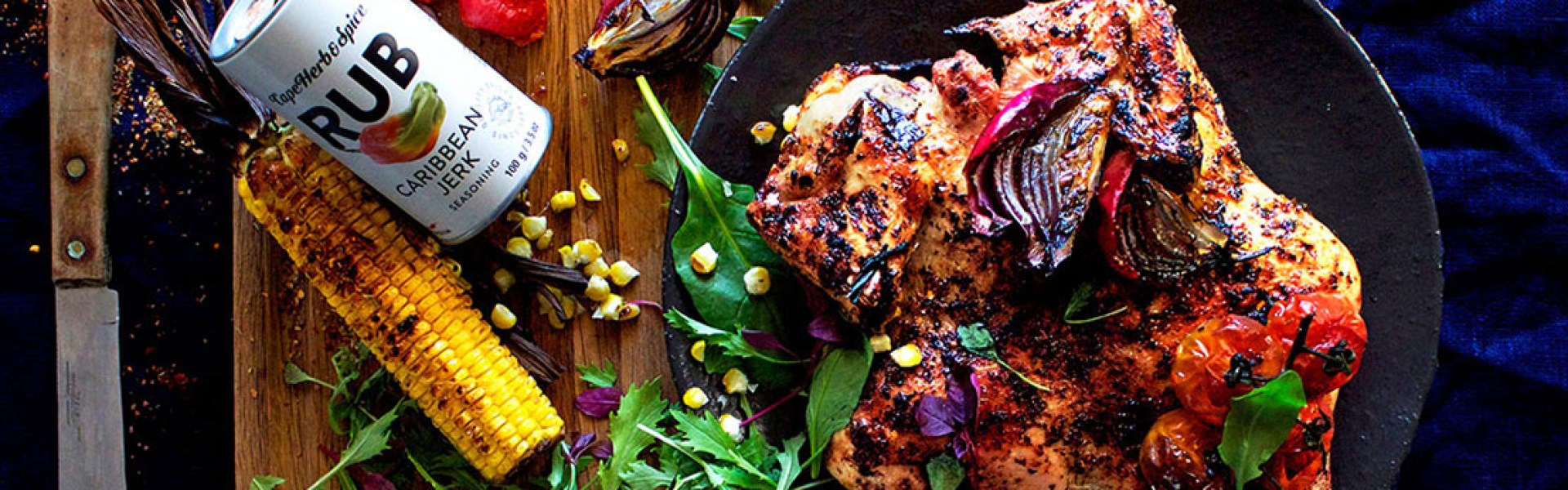 Cape Herb and Spice - SWEET N SOUR CARIBBEAN JERK CHICKEN FLATTIE