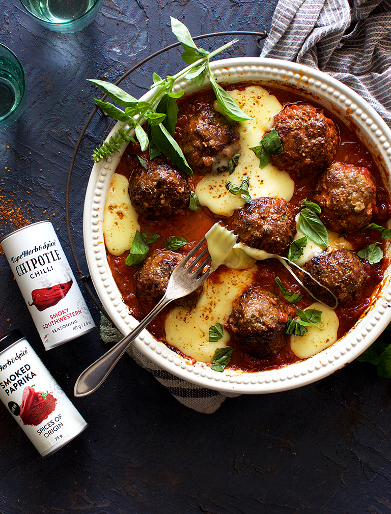 Cape Herb and Spice - 3 WAYS WITH STUFFED MEATBALLS IN A SMOKY, SPICY ...